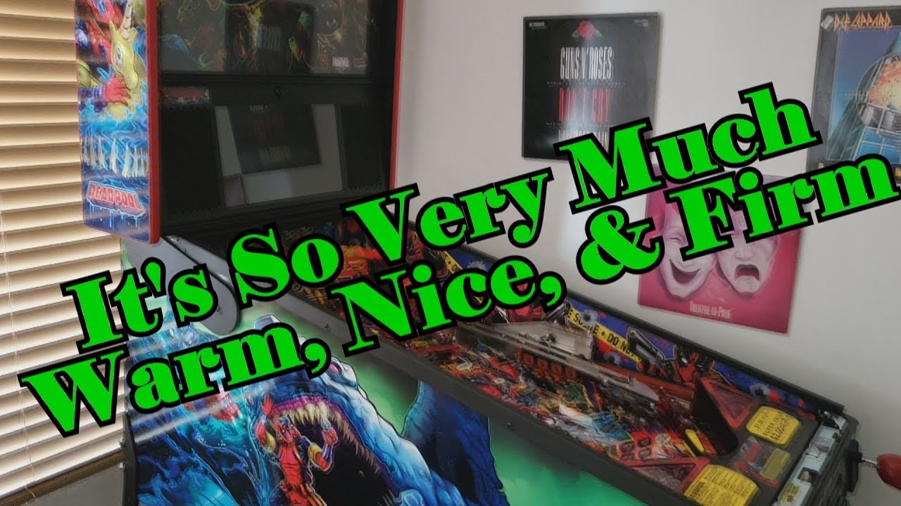 DeadPool Pinball Update Mods 3D Stuff & Side Blades