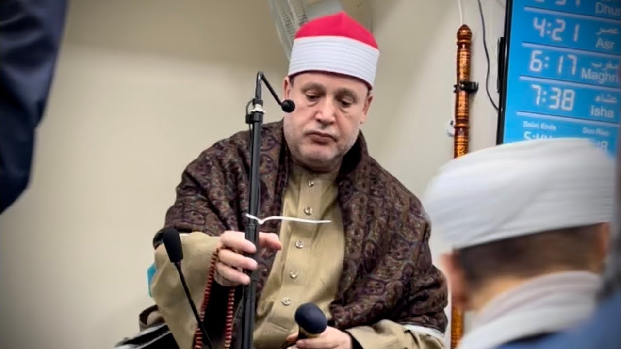 Sheikh Hajjaj Hindawi - UK Tour 2022 - Masjid Al Falah - Ilford, London, Britain - 11/10/2022 4K HD