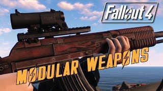MODULAR WEAPONS SHOWCASE - Fallout 4 Mod Review at Fallout 4 Nexus ...