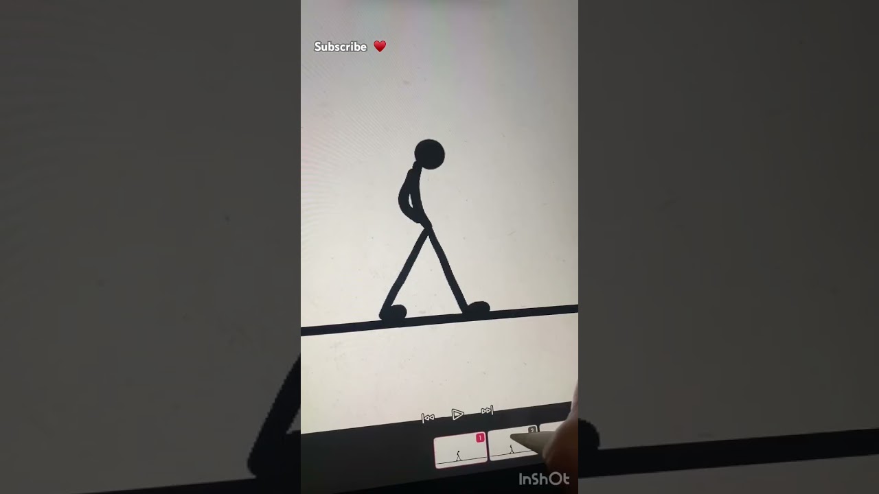 Flipaclip Walking Animation Tutorial || #shorts #art #drawing #tiktok #flipaclip #animation
