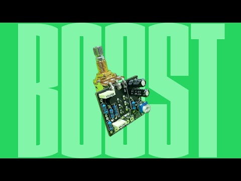 Boffin FX Push Push Boost V2 Electric Guitar Onboard Effect | Reverb