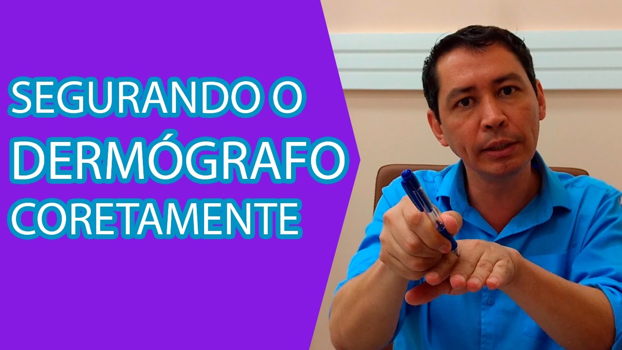 DICA PARA FIO PERFEITO - SEGURAR DERMÓGRAFO CERTO - FIO A FIO