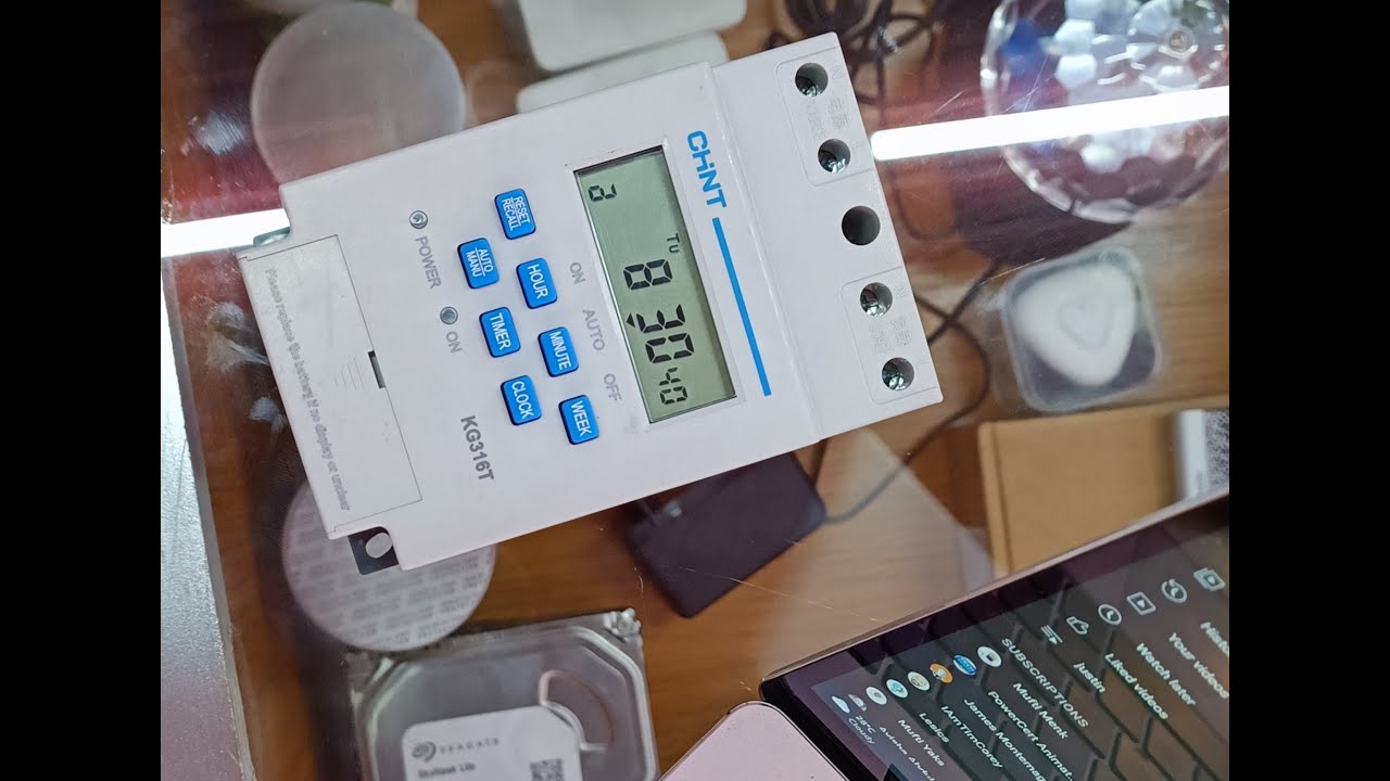 How to setup the KG316T timer
