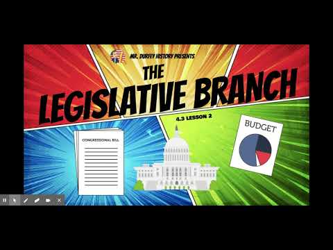 The Legislative Branch