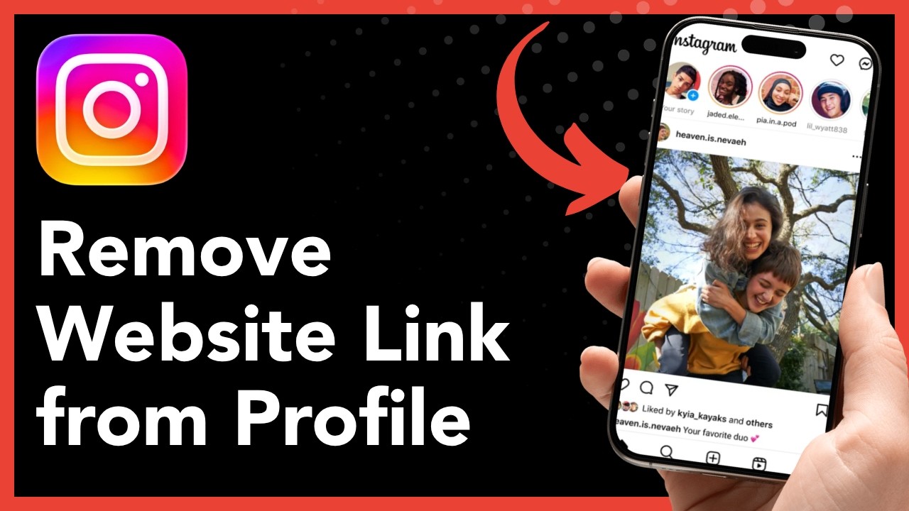 How To Remove Website Link from Instagram Profile (2026 Guide)