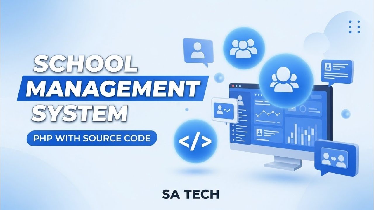 School Management System in PHP CodeIgniter with Source Code - SA Tech