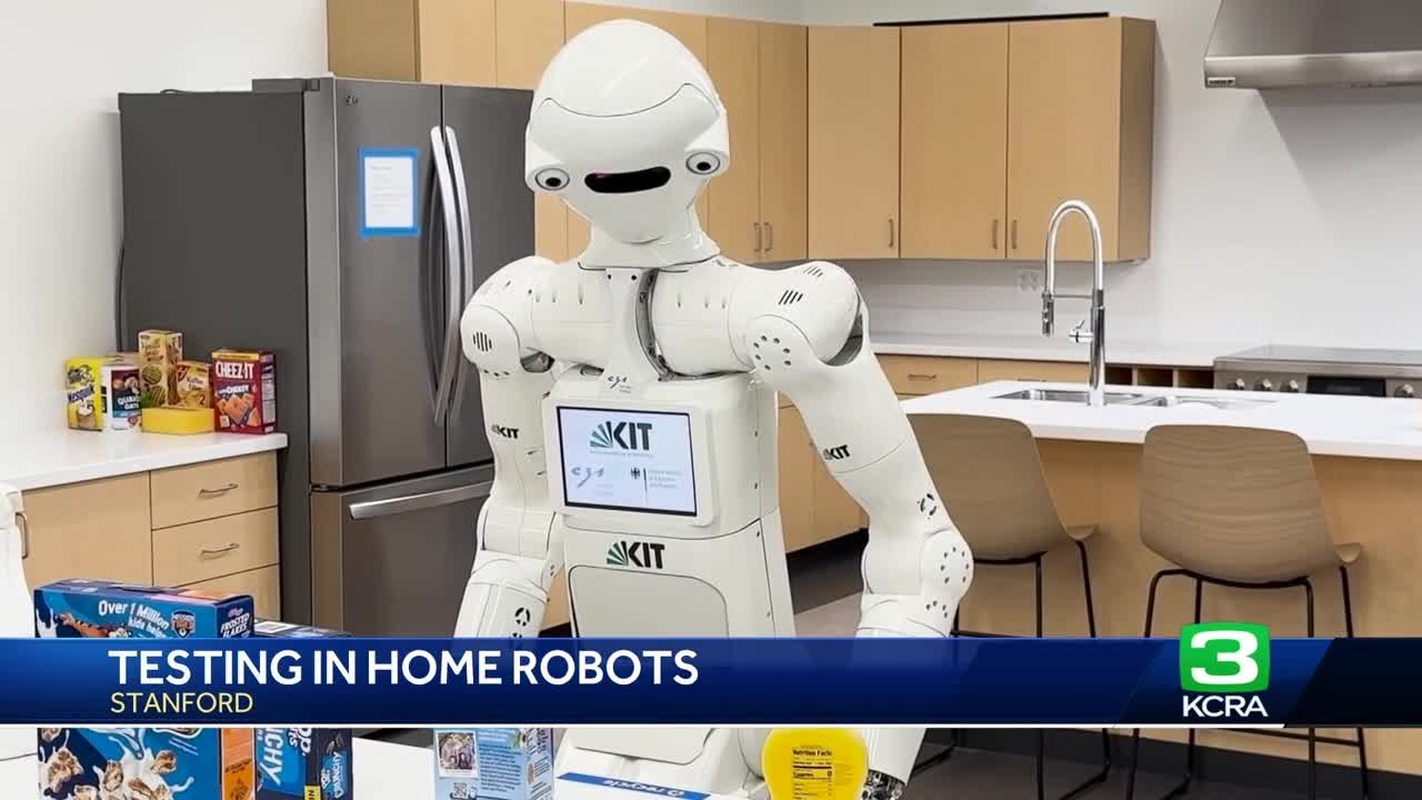 Stanford students build robots to help around the house