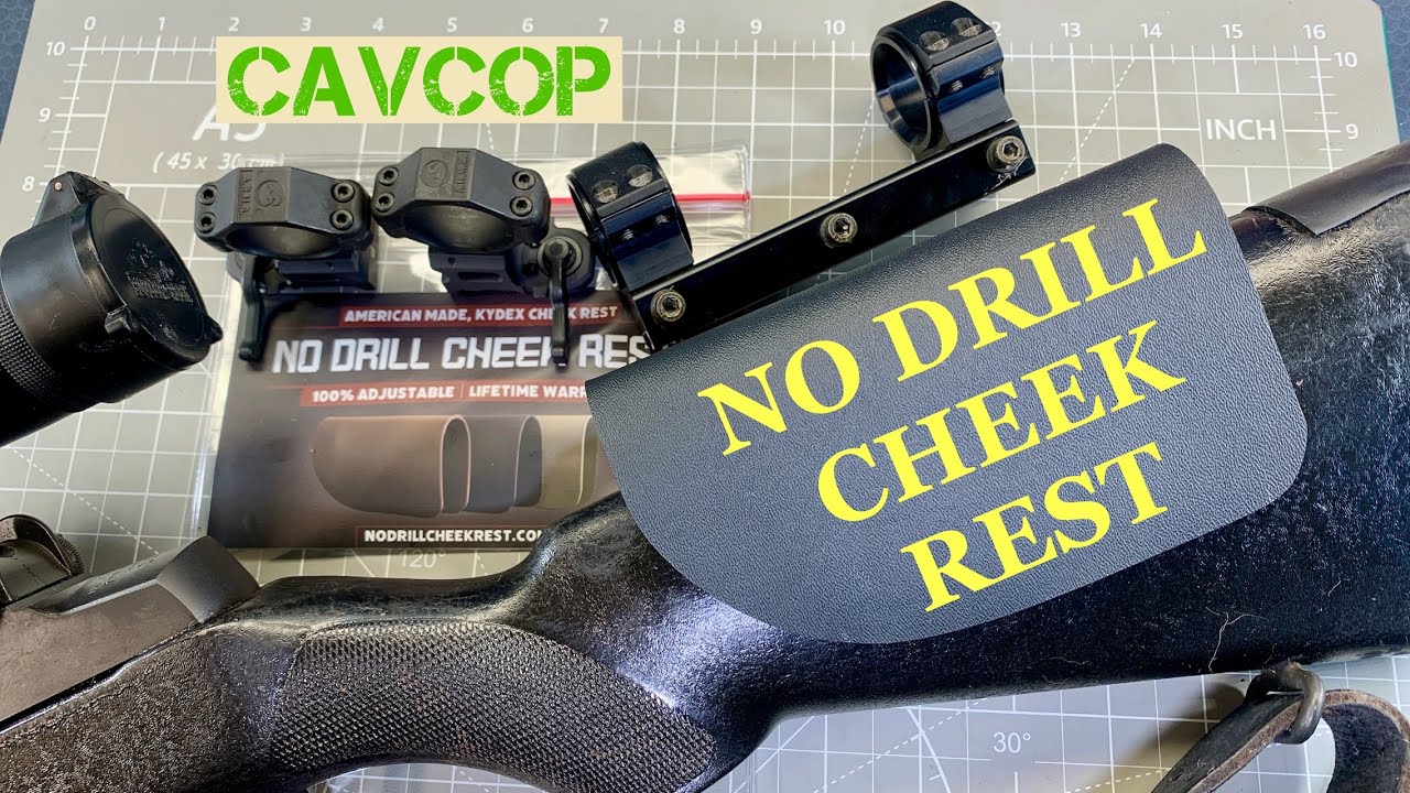 NO DRILL CHEEK REST REVIEW
