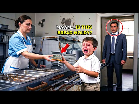A Millionaire Wept When 8 Year Old Trembled Eating Moldy Sandwich…What Happened Next Shook Everyone…