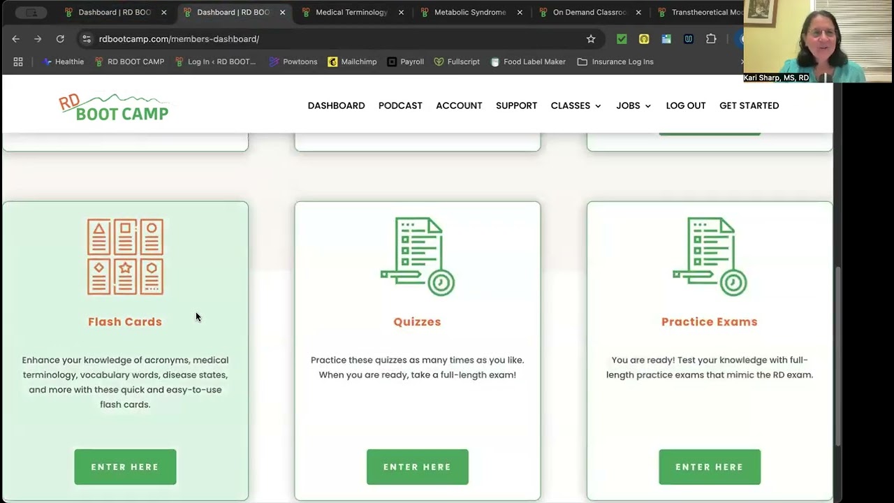 Sneak Peak of RD Boot Camp Interactive RD Exam prep course