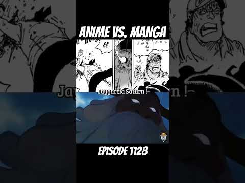 ONE PIECE ANIME VS MANGA EPISODE 1128 #anime #deathrowinmates #onepiece