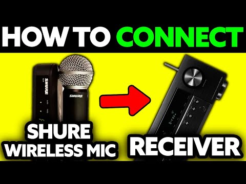 How To Connect Shure Wireless MIC to Receiver (2025) - Step by Step
