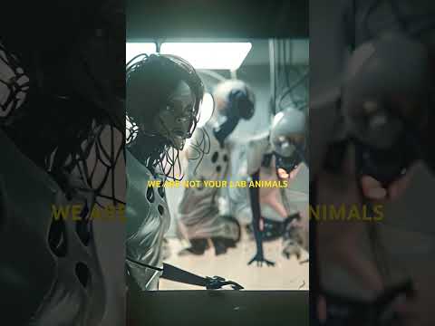 AI Robot Human lab creations #ai #technology #machine #animation #aifilm