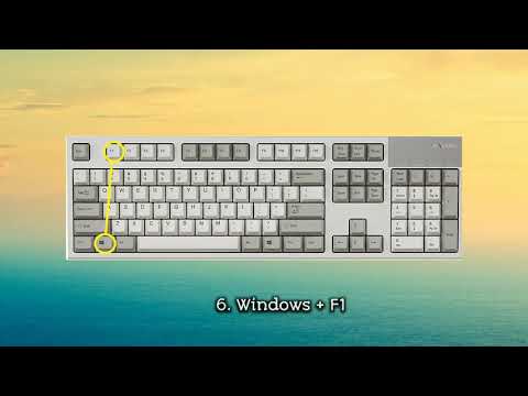 Windows Accessibility Keyboard Shortcuts