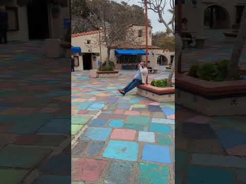 Overview of the Spanish Village Art Centre - San Diego
