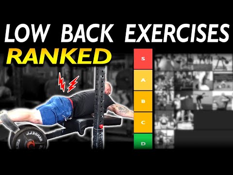 Ranking Exercises to Build Steel Cable Spinal Erectors