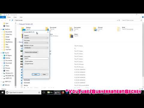 How to Format a USB Flash Drive or SD Card Using Windows 10