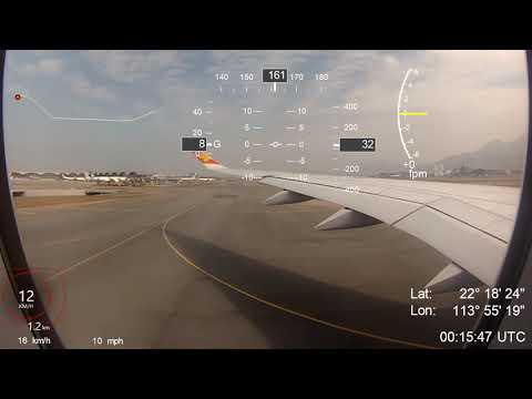 [GPS] A350-900 pushback, taxi, takeoff, climb, and goes over 1000 km/h