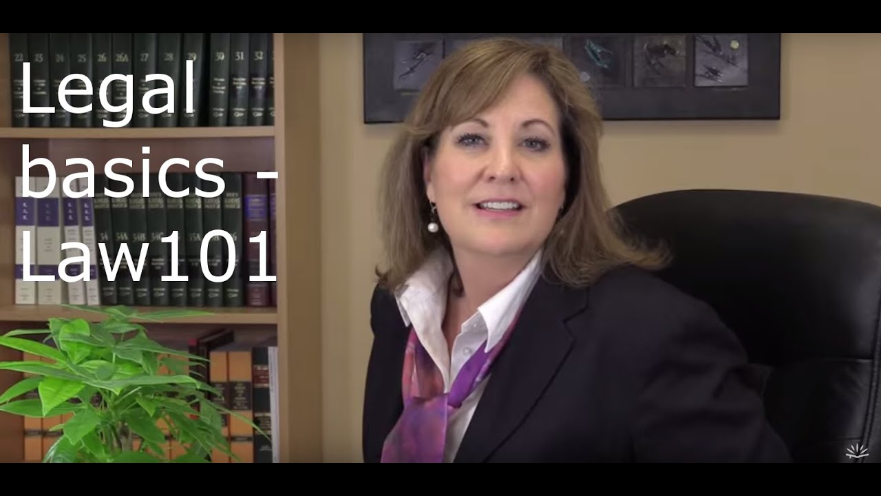 Legal basics - Law 101