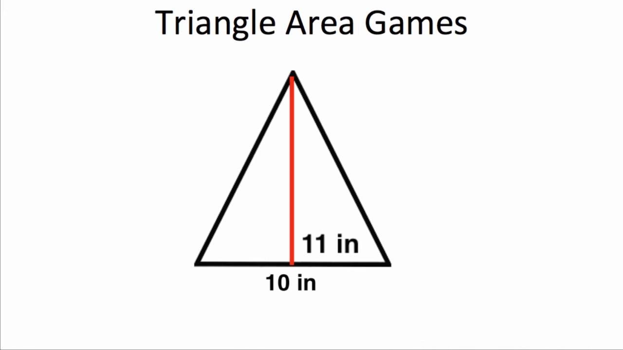 Triangle Area Games