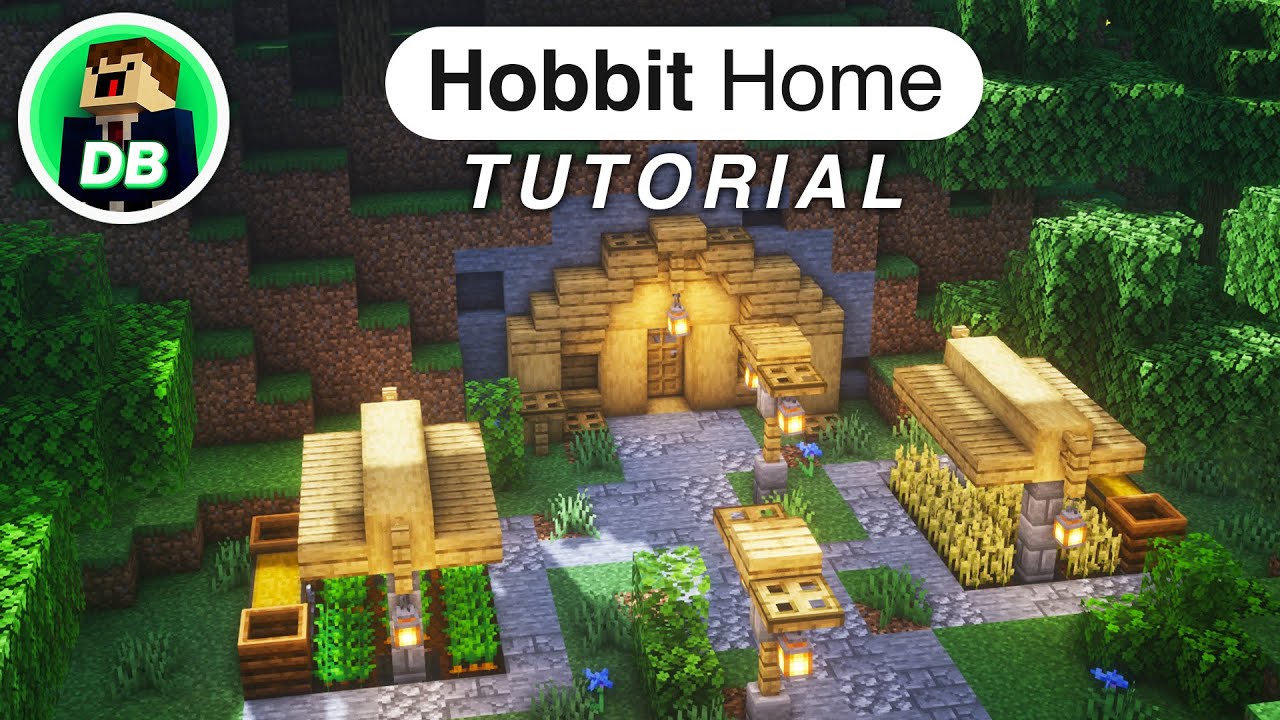 Minecraft: How to Build a Hobbit Hole (Tutorial) - Minecraft Builders