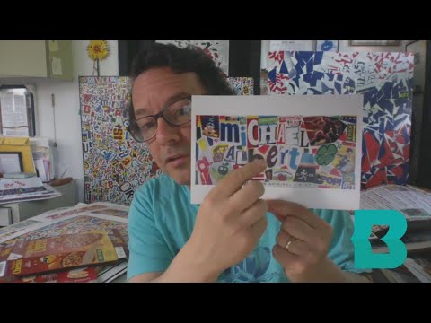 Text Based Collages with Michael Albert
