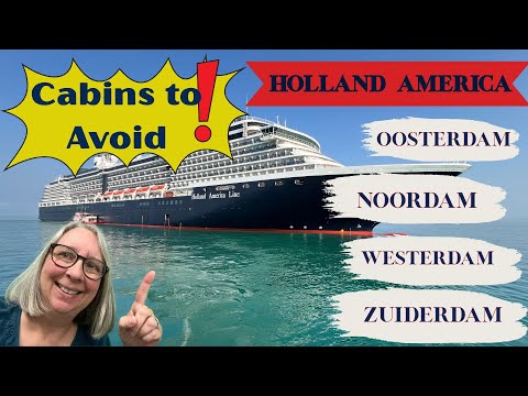 Avoid these Cabins on Holland America Noordam, Oosterdam, Westerdam, Zuiderdam - Pick These Instead