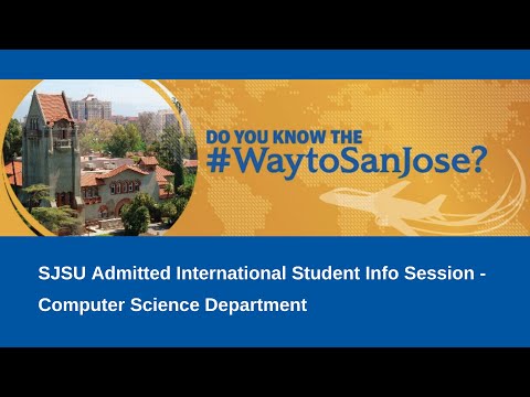 #WaytoSanJose Info Session, MS in Computer Science