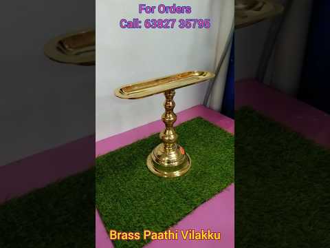 Kuthu Vilakku - Brass Traditional Ornamental Lamp Latest Price ...