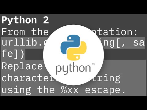 How can I percent-encode URL parameters in Python?