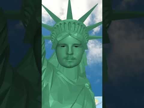 Hi, I’m the Statue of Liberty. Have a good day.