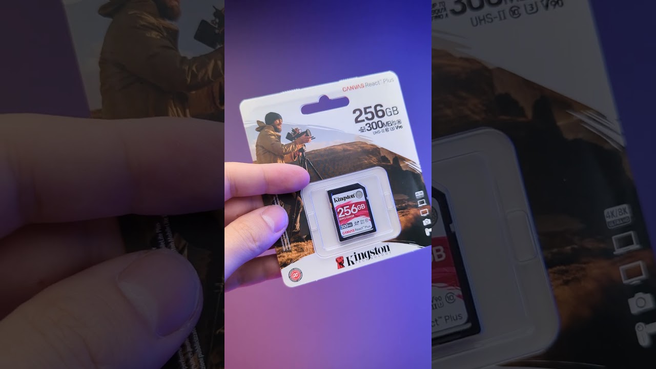 Best Bang For Buck v90 SD cards - Kingston Canva React Plus