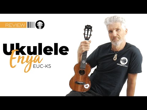 Enya EUC K5 Solid Acacia Concert "Daredevil" | Ukulele Review 🔥