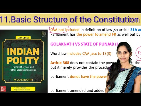 Basic Structure of the Constitution Video Lecture - Indian Polity for ...
