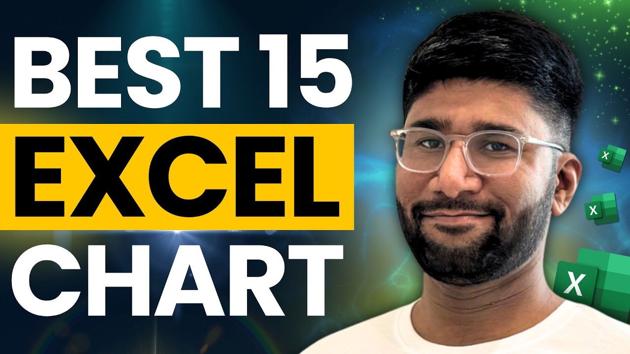 Best 15 Excel Charts for Perfect Data Visualization
