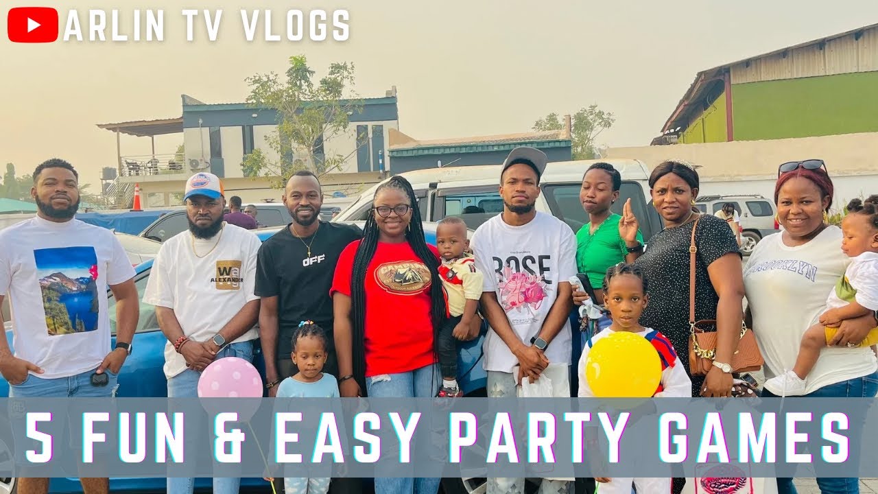 Top 5 Fun & Easy Party Games For Kids and Adults / Must Try!!