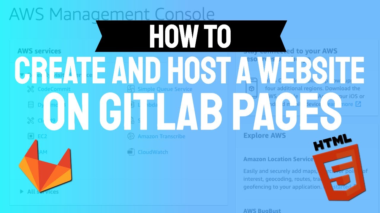 HOW TO Build and Host a Static Web Page with GitLab Pages