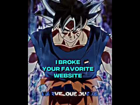 Ultra Instinct Goku-4K Edit #anime #dragonball #onepeice #goku #luffy #dragonballz #edit #fypシ #zoro
