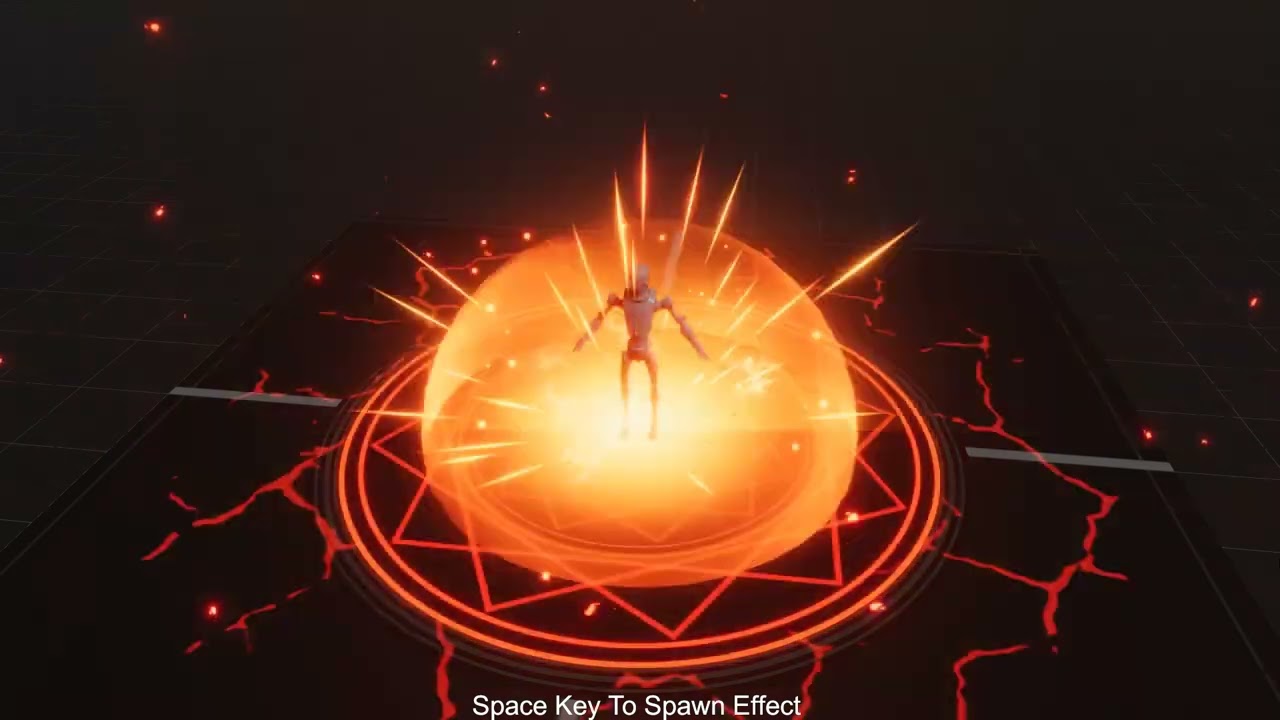URP Fire Skills VFX - Unity(Update)