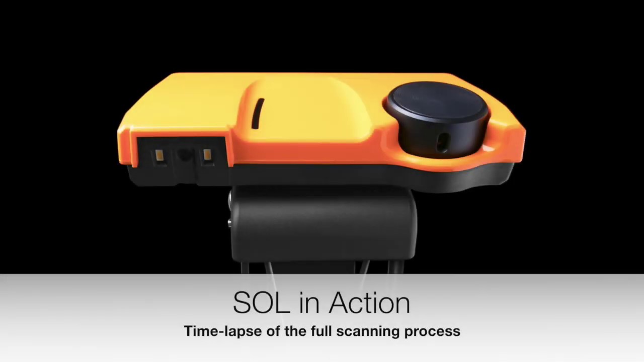 SOL in action - SOL 3D scanner by Scan Dimension