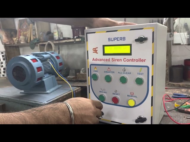 Industrial Siren - Advanced Automatic Siren Controller Manufacturer ...