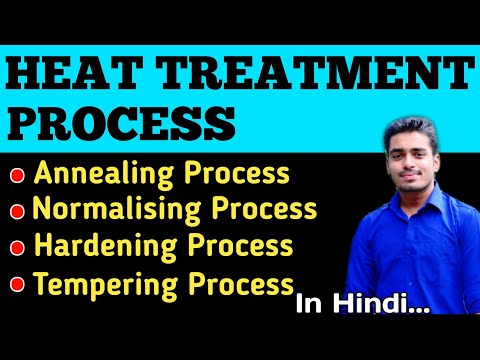 हीट ट्रीटमेंन्ट प्रोसेस | HEAT TREATMENT PROCESS ~ Annealing ~ Normalising ~ Hardening ~ Tempering