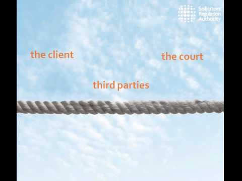 Walking the line: the balancing of duties in litigation
