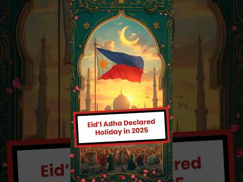 June 6, 2025 Declared a Holiday in the PH #ai #philippines #news #manila #pilipinas #filipino