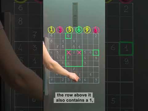How to play Sudoku in 30 seconds #sudoku #shorts
