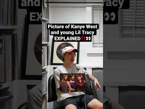 Pic of Kanye and young Lil Tracy EXPLAINED‼️👀👀