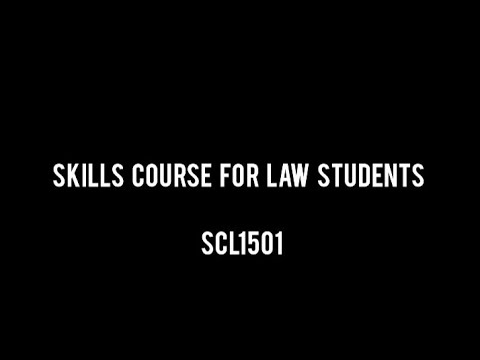 SKILL COURSE FOR LAW STUDENTS (SCL1501) Lesson 1 | EXPLAINING THE CONCEPT OF LAW | UNISA #unisa
