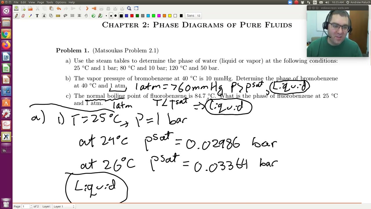 Identifying Phases Example (Chapter 2, Problem 1)