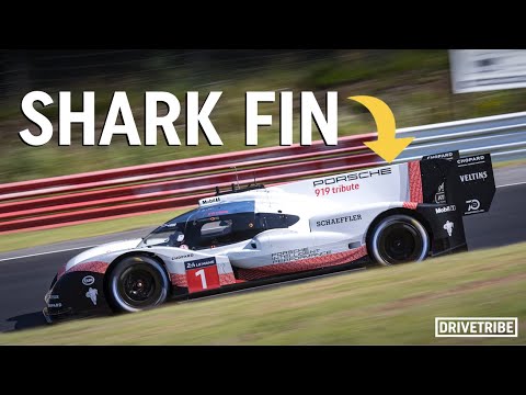 Shark Fin Racing Wing Aerodynamic Benefits Explained on Video