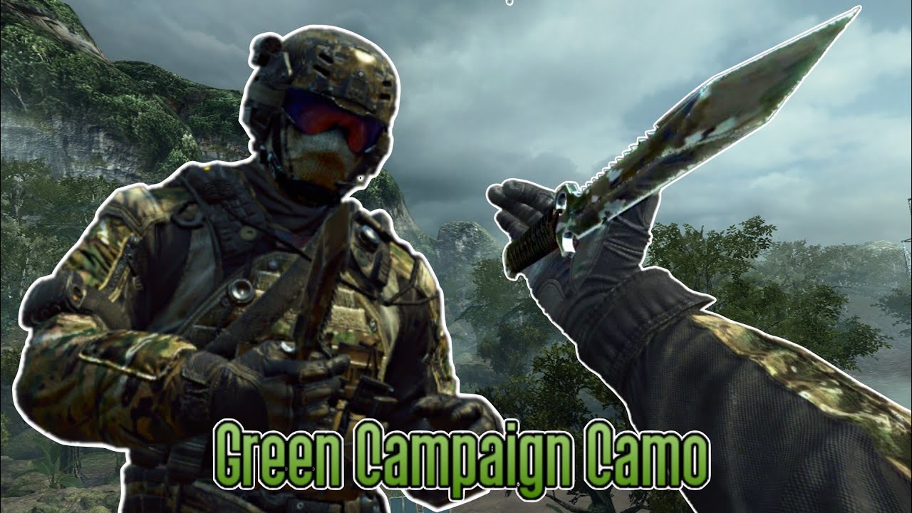 BO2 Plutonium - SEALS Re-texture Pack (Campaign Green Camo)